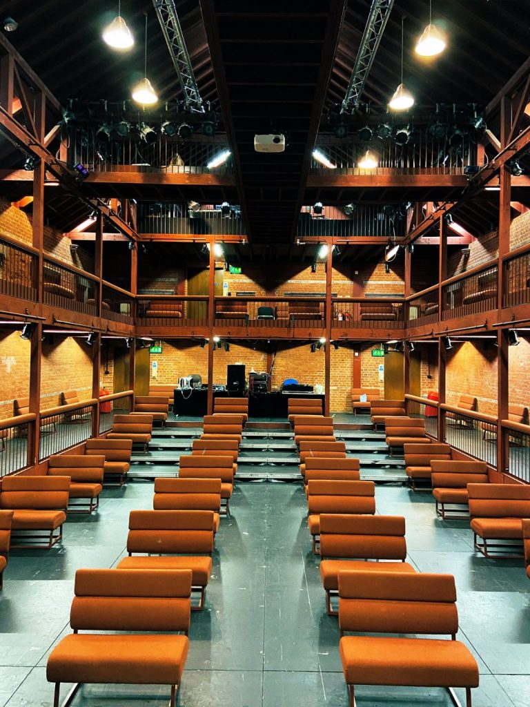 social distanced seating - The North Wall, Oxford